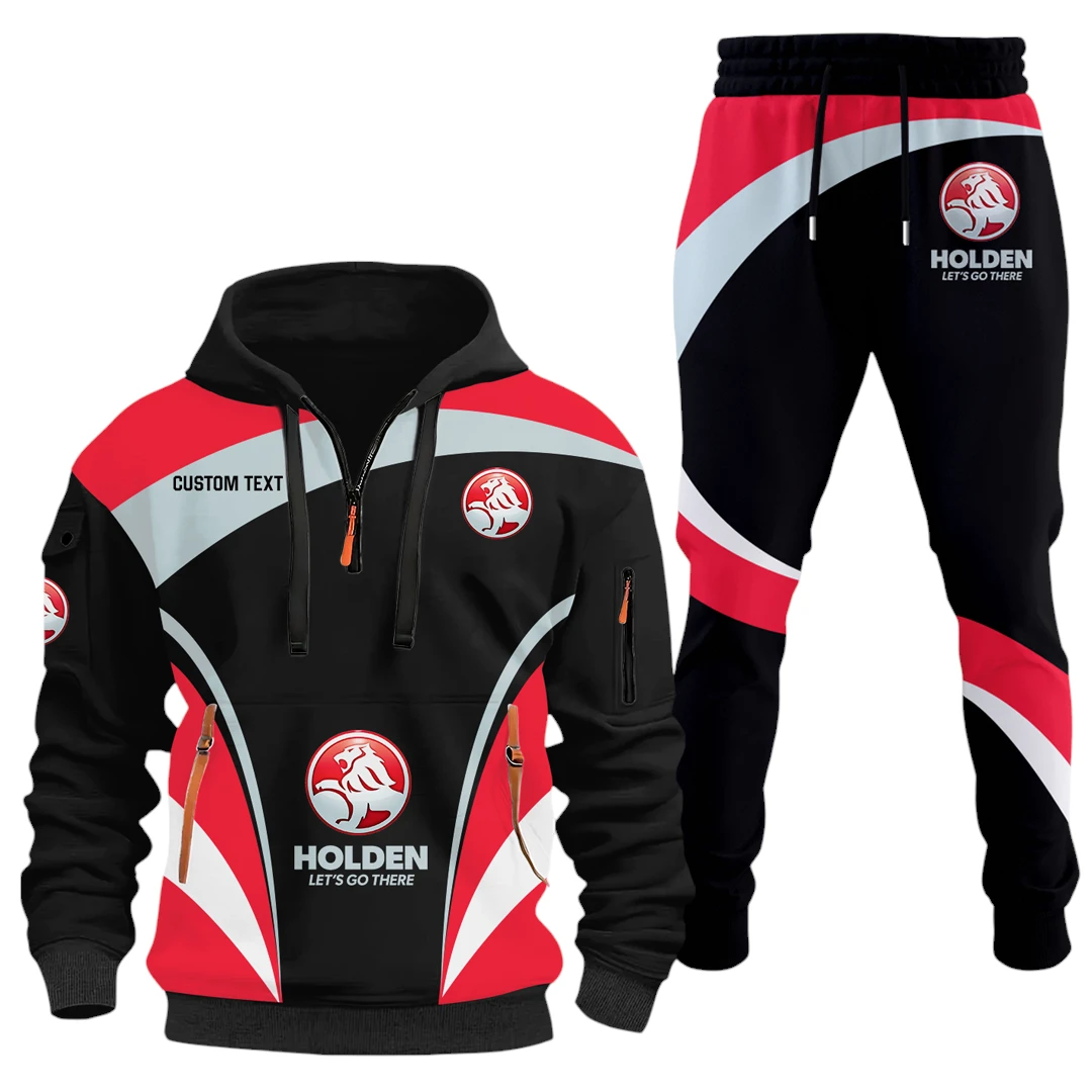 Holden Half Zip Hoodie X Long Pants Set All-over Print, Custom Name ...
