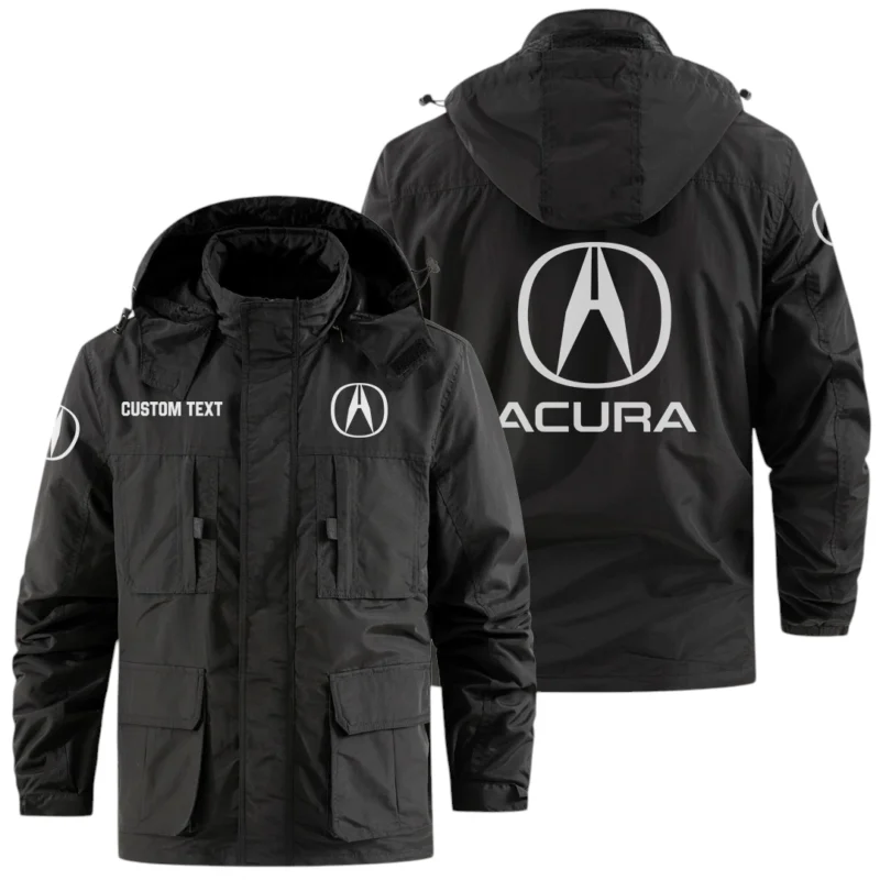 Acura Exclusive Logo Windbreaker Jacket Hooded Detachable, Outdoor ...