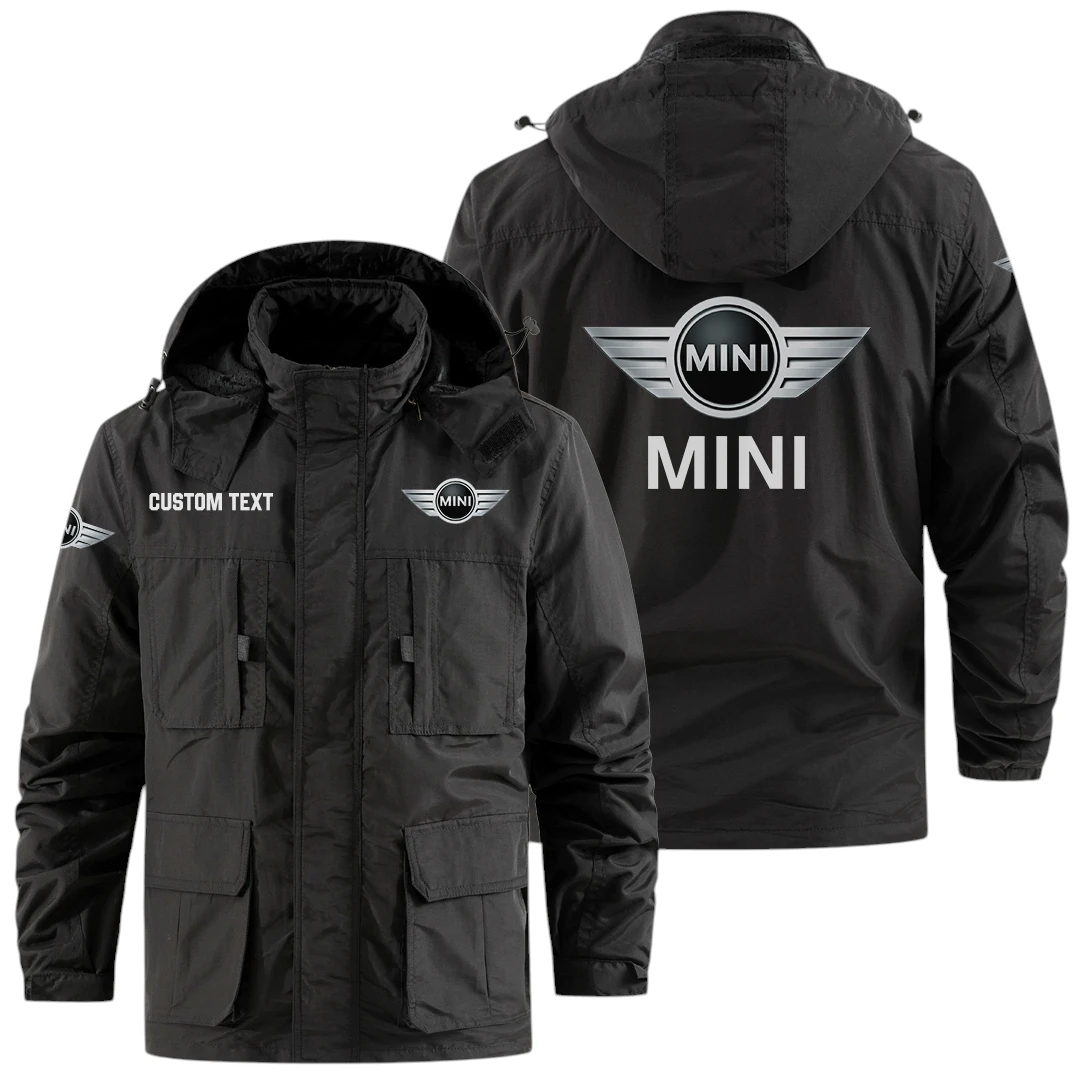 MINI Exclusive Logo Windbreaker Jacket Hooded Detachable, Outdoor ...