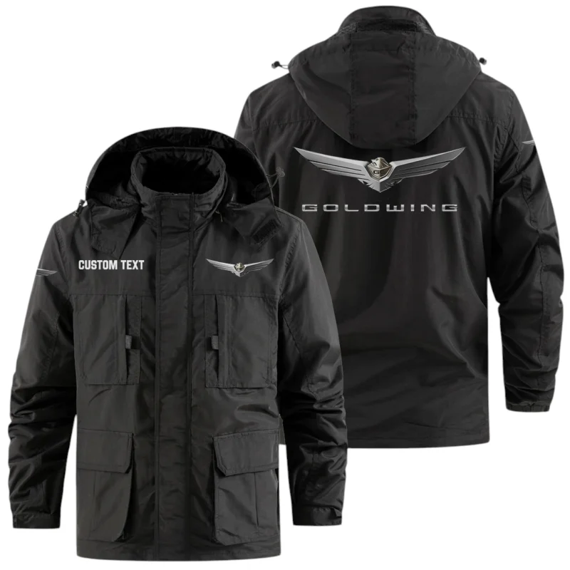 Honda Gold Wing Exclusive Logo Windbreaker Jacket Hooded Detachable ...