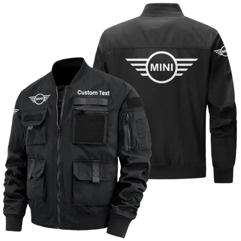 MINI Exclusive Logo Jacket X Baseball Collar Style Multiple Pockets Men ...